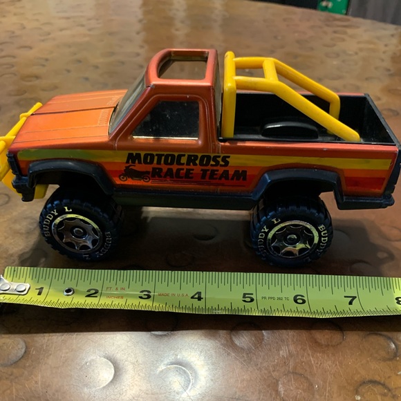 Buddy Love | Toys | Vintage 982 Buddy L Motocross Race Team Pickup ...